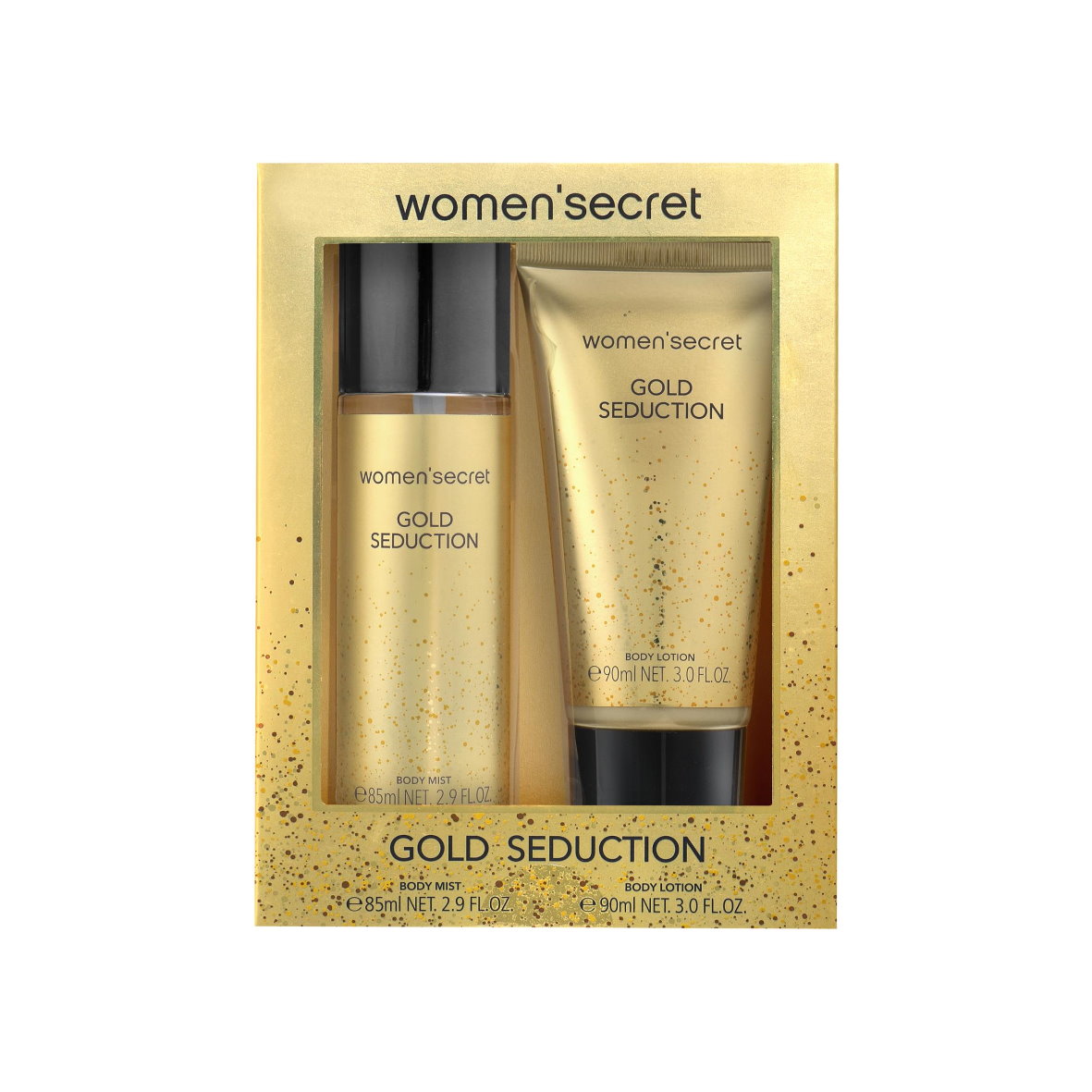 WOMEN'S SECRET GOLD SEDUCTION SET - Geo Gift Shop